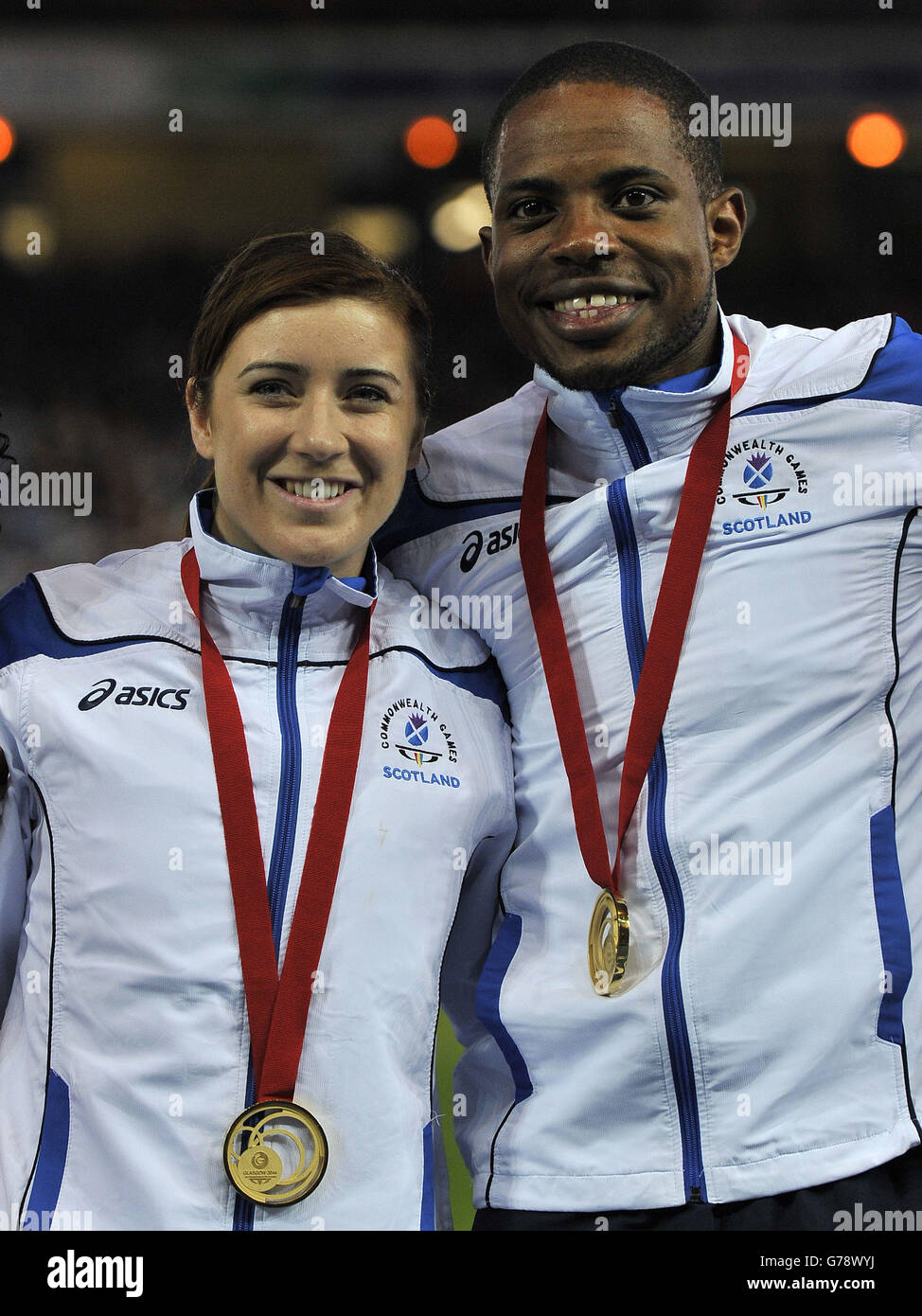 Scotlands libby clegg with her guide hi-res stock photography and ...