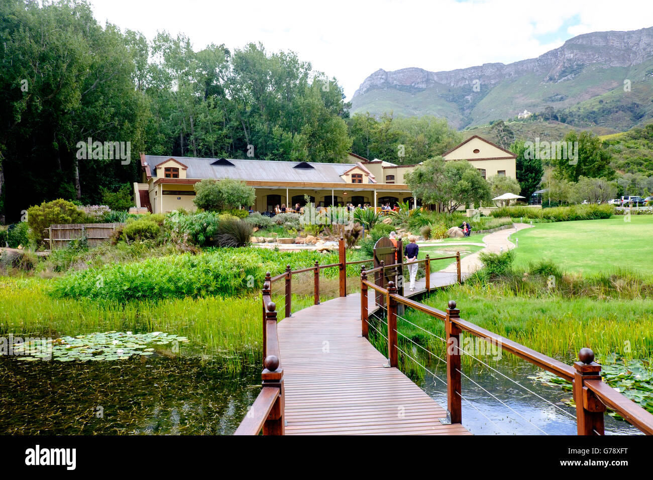 Stark-Conde winery in Jonkershoek Valley, Stellenbosch, South Africa ...