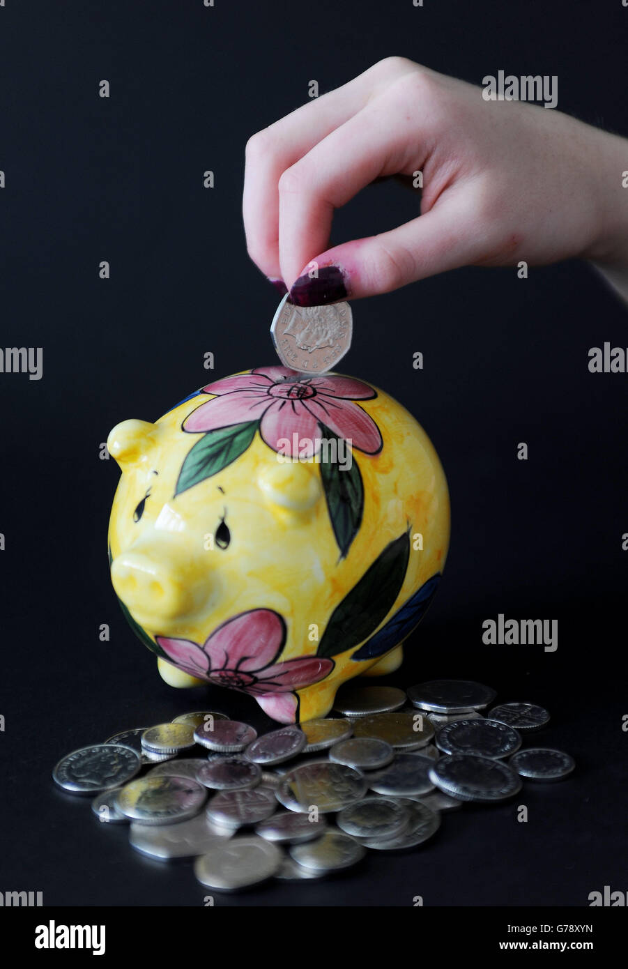 Pocket money - stock Stock Photo - Alamy