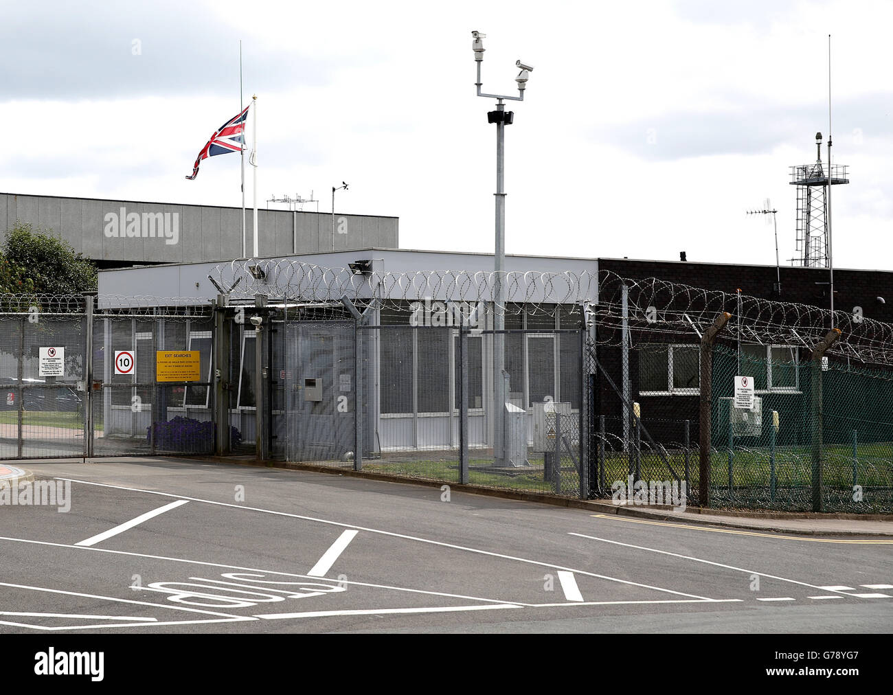 A general view of GCHQ Scarborough during a visit by the Prince of ...
