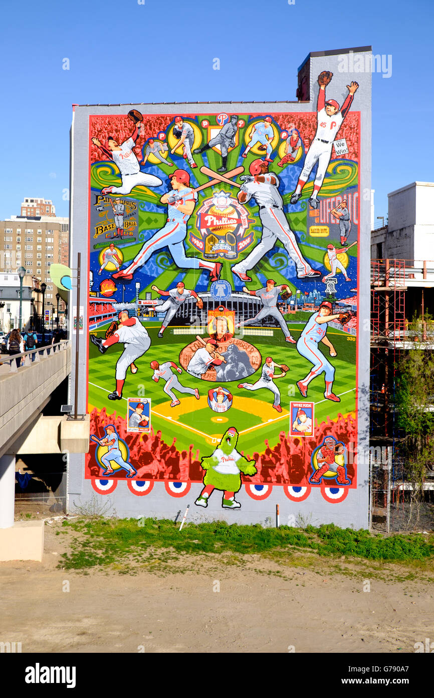 The Phillies Mural by David McShane, Walnut Street, Philadelphia, PA ...