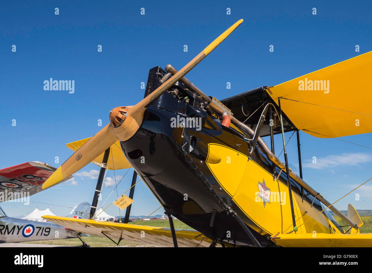 1929 de Havilland Gypsy Moth, DH.60, Wings over Springbank, Springbank ...