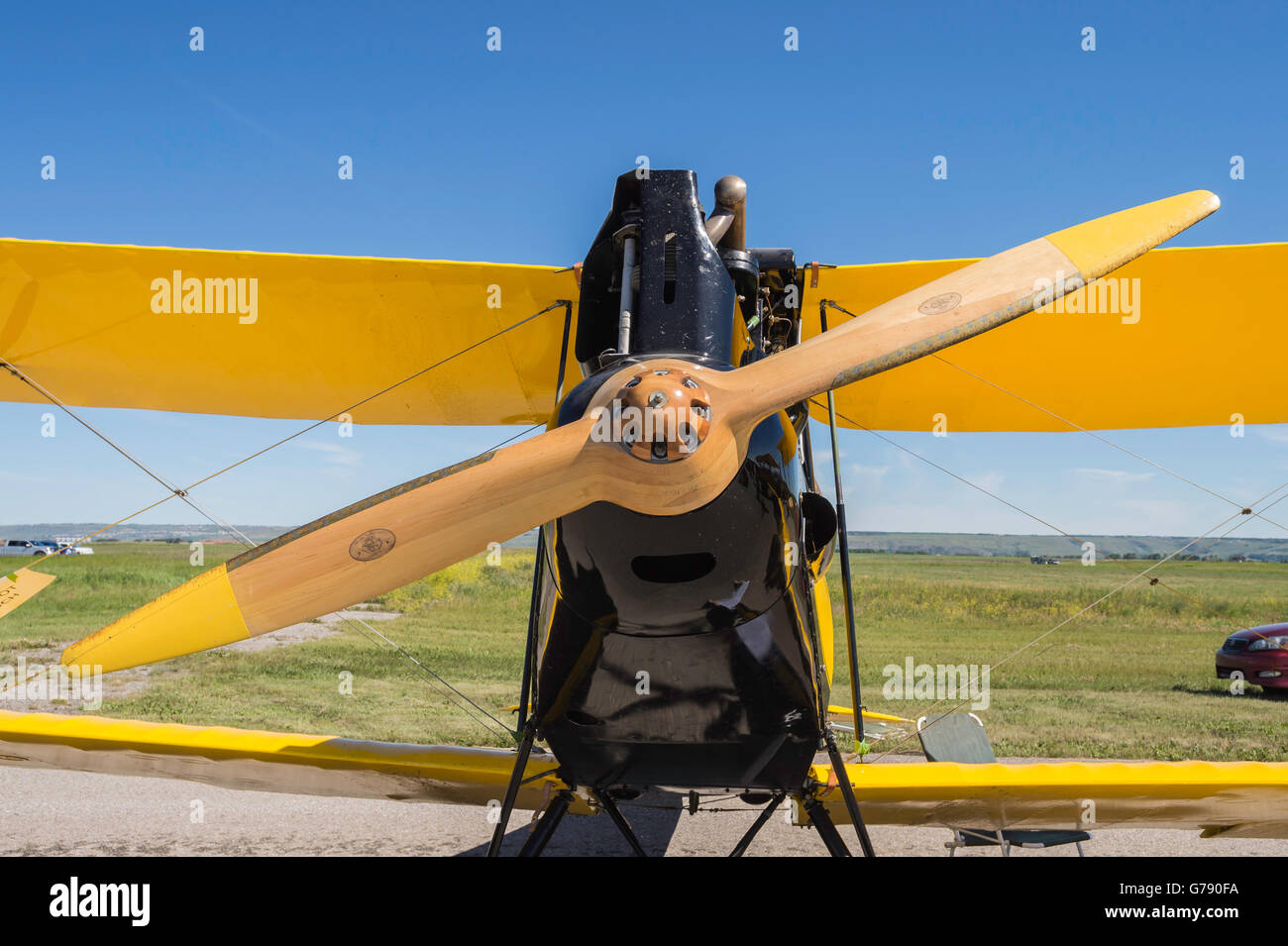 1929 de Havilland Gypsy Moth, DH.60, Wings over Springbank, Springbank ...