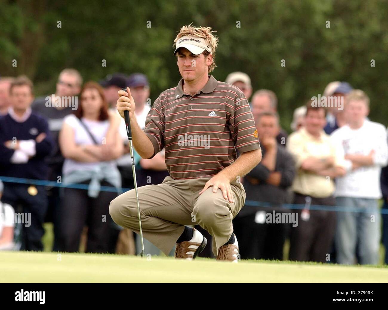 Ian Poulter British Masters Stock Photo - Alamy
