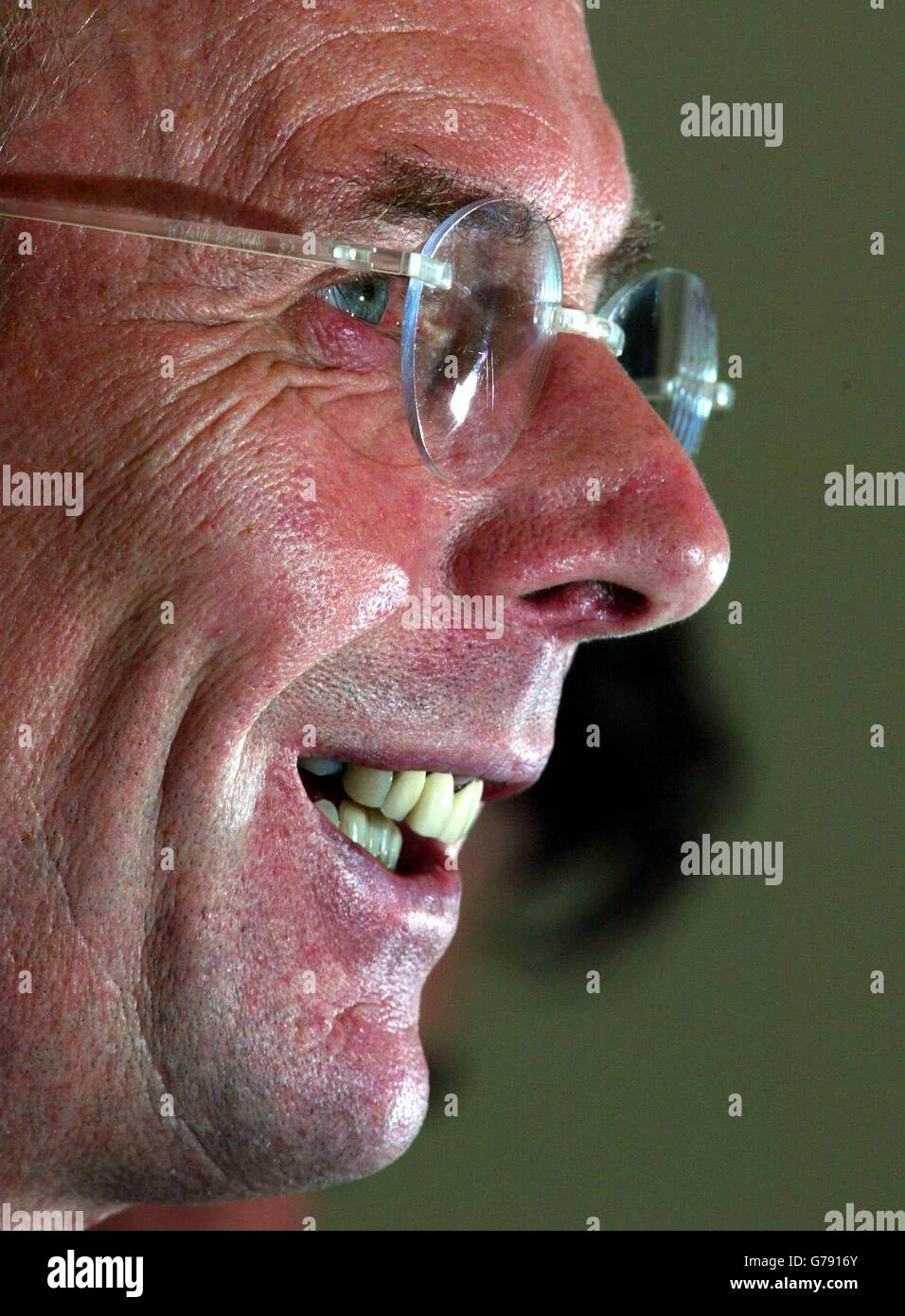 England football coach Sven-Goran Eriksson during a press call at the ...
