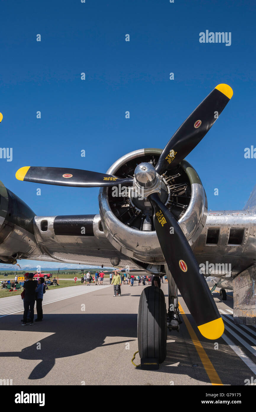 Sentimental Journey, B-17G Flying Fortress bomber, Wings over ...