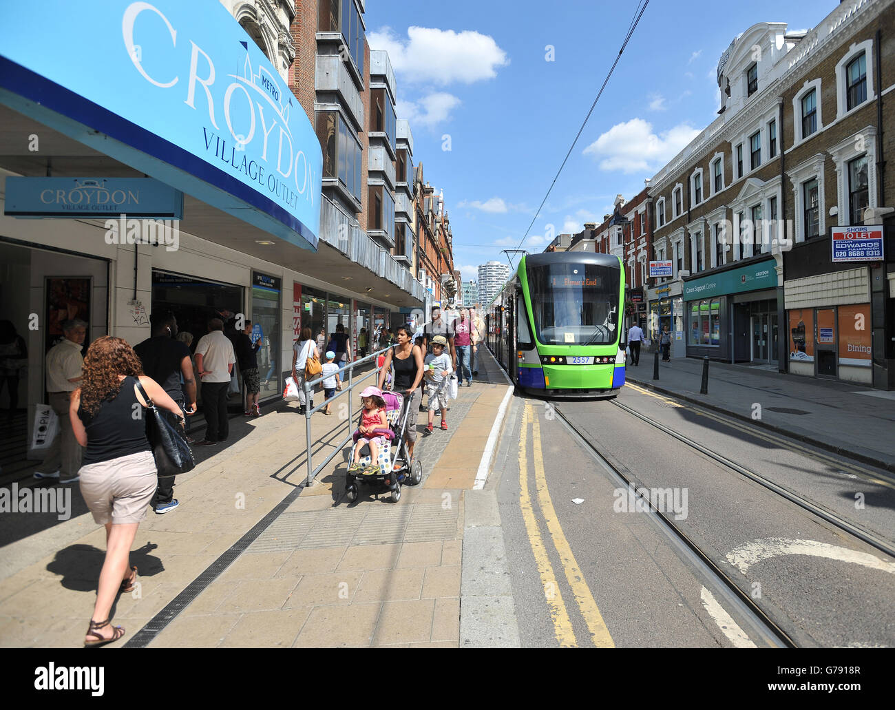 Croydon surrey street croydon hi-res stock photography and images - Alamy