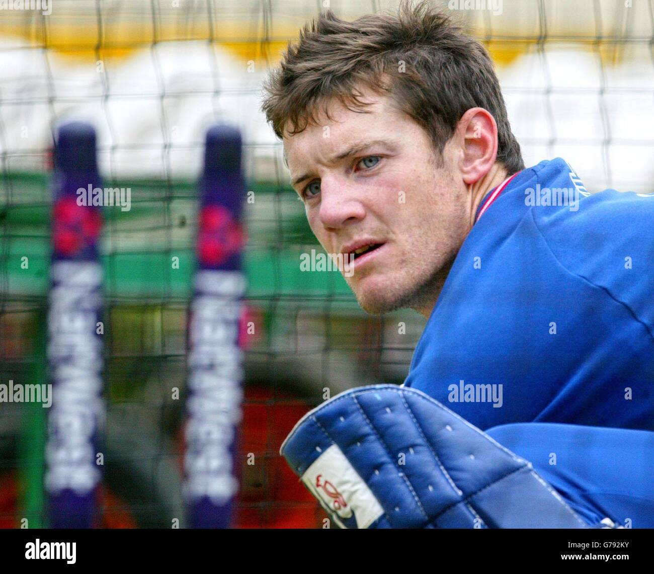 Chris read cricket wicket hi-res stock photography and images - Alamy
