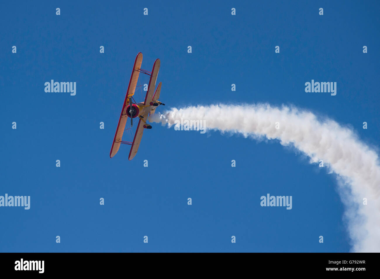 Boeing A75N1(PT17) 1941 biplane, Wings over Springbank, Springbank ...