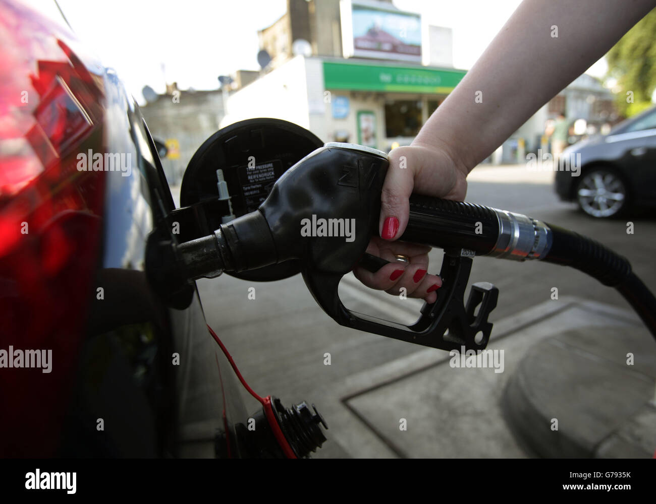 Petrol pump station gvs hi-res stock photography and images - Alamy