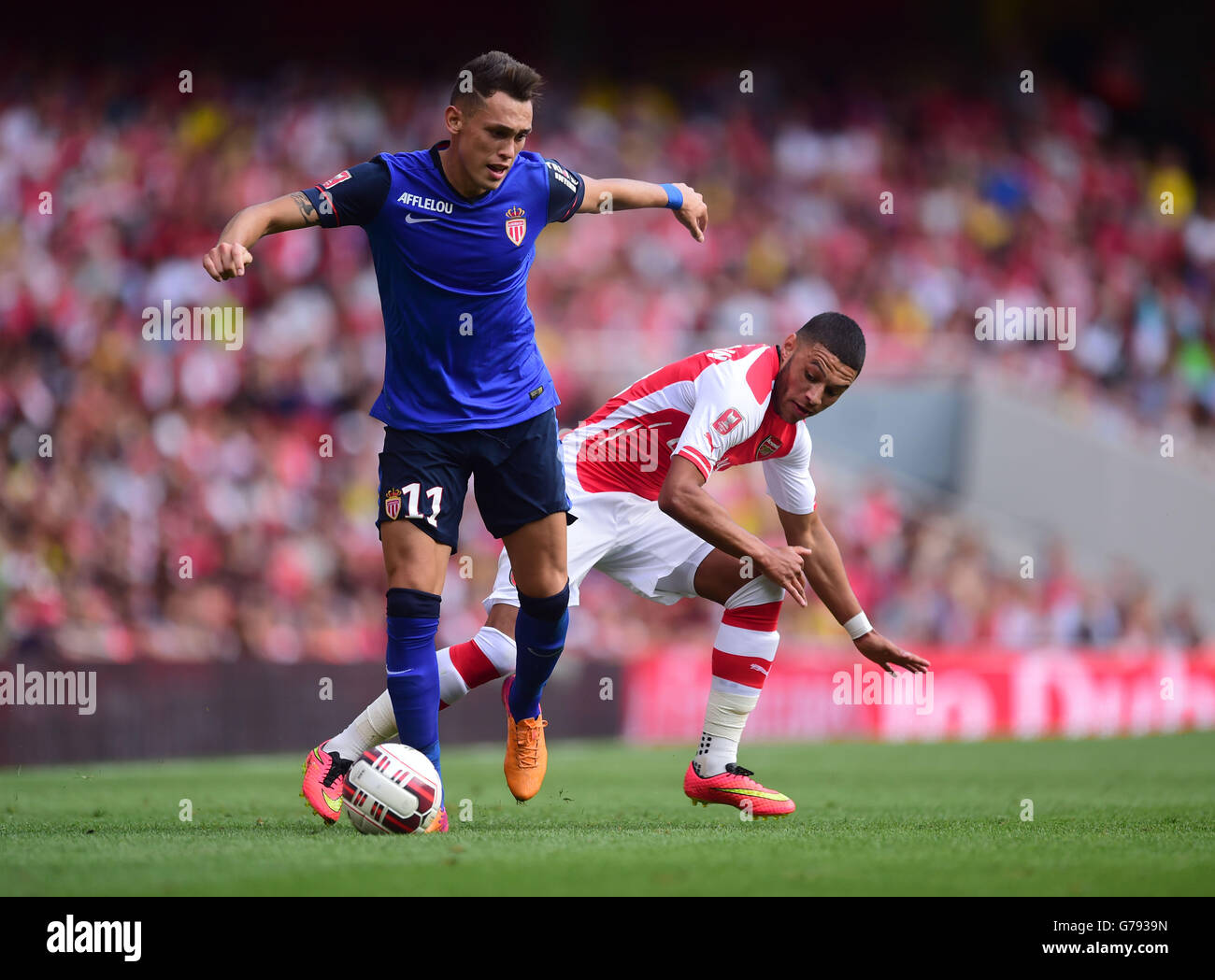 Soccer - 2014 Emirates Cup - Arsenal v AS Monaco - Emirates Stadium ...