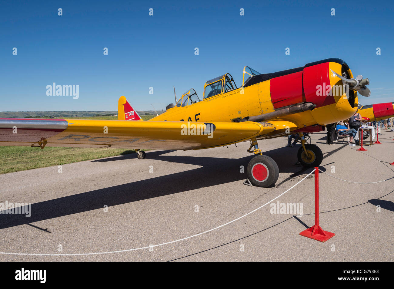 de Havilland Chipmunk DHC 1, Wings over Springbank, Springbank Airshow ...