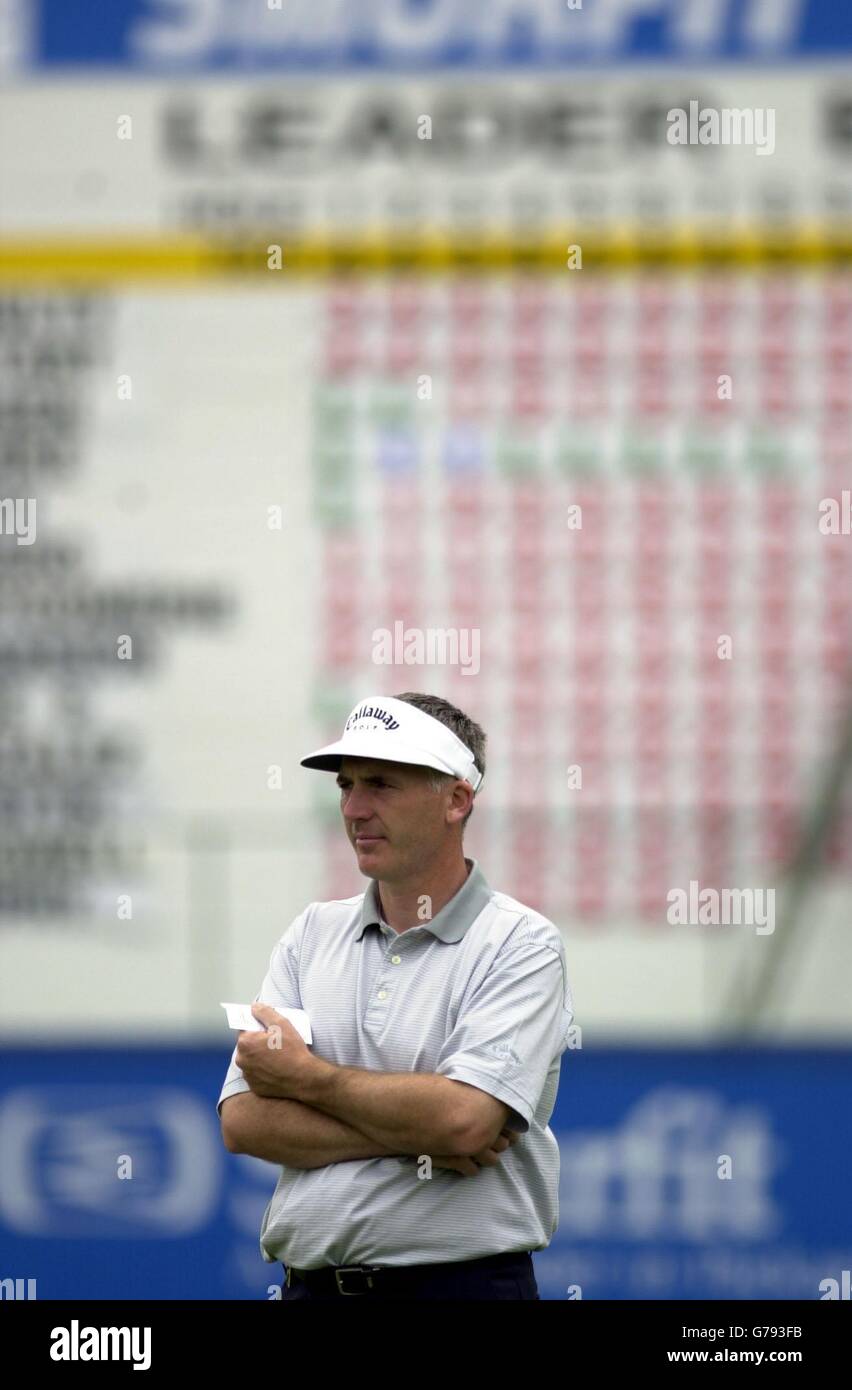 Philip Price, from Wales, after a birdie on the 18th, to finish joint ...