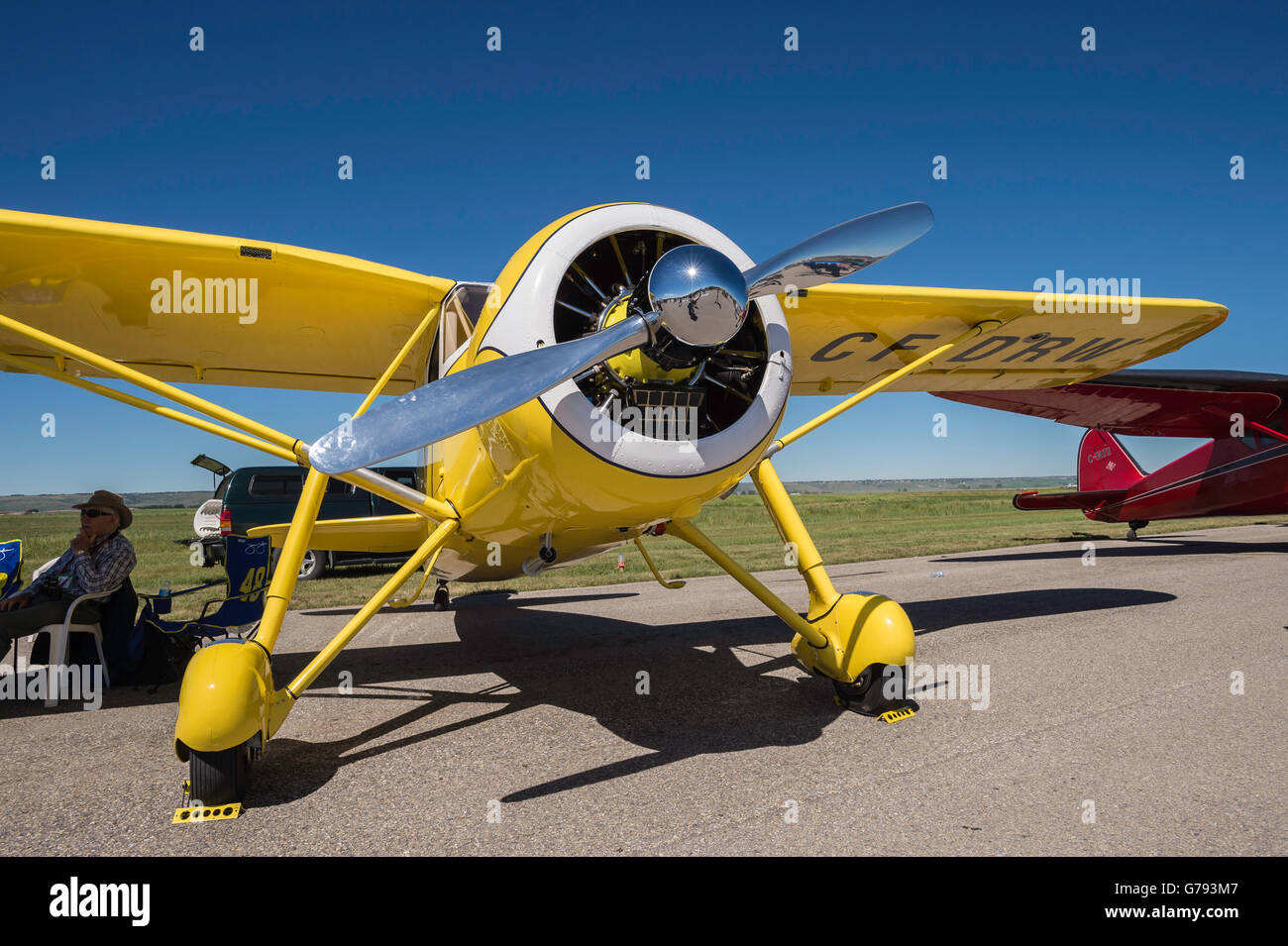 Fairchild F.24W-46 Argus, CF-DRW, Wings over Springbank, Springbank ...