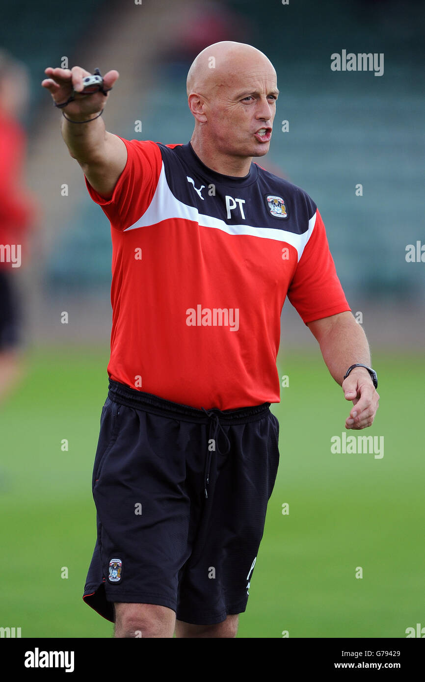 Soccer - Pre Season Friendly - Newport County v Coventry City - Spytty ...