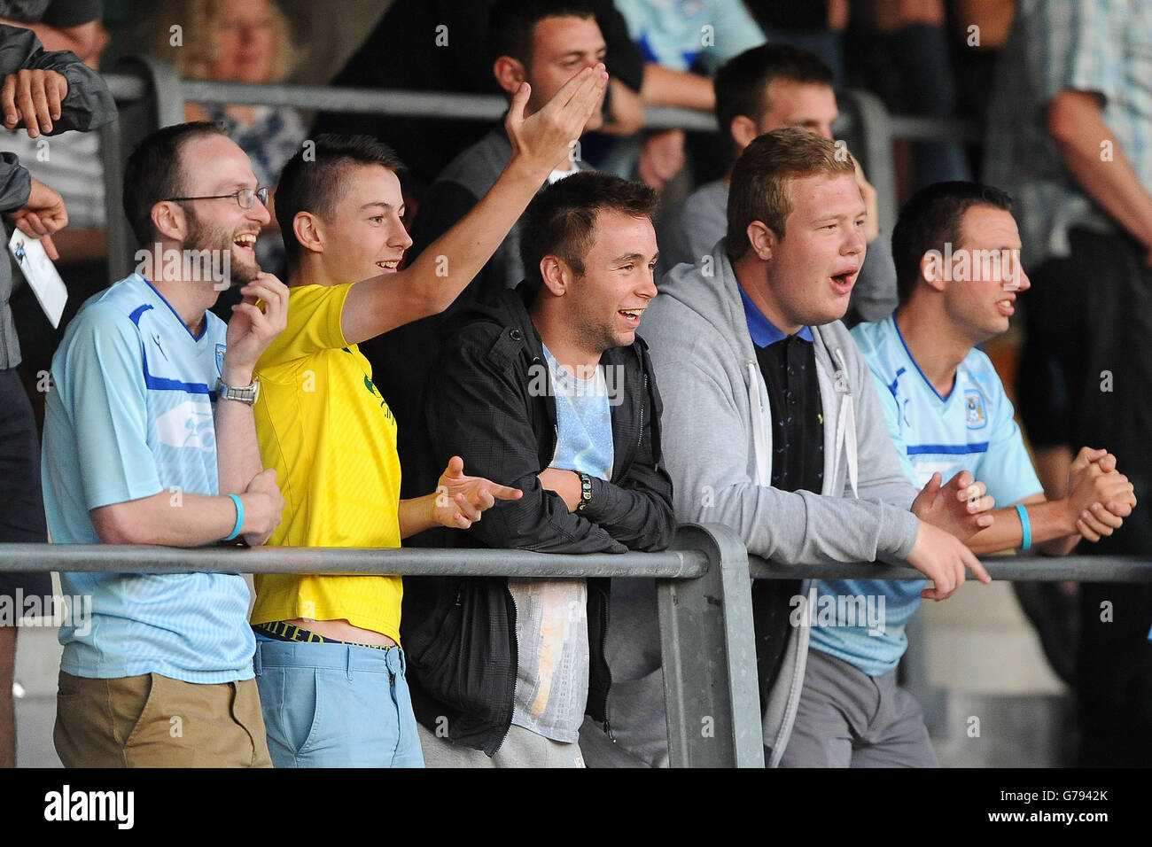 Soccer - Pre Season Friendly - Newport County v Coventry City - Spytty ...