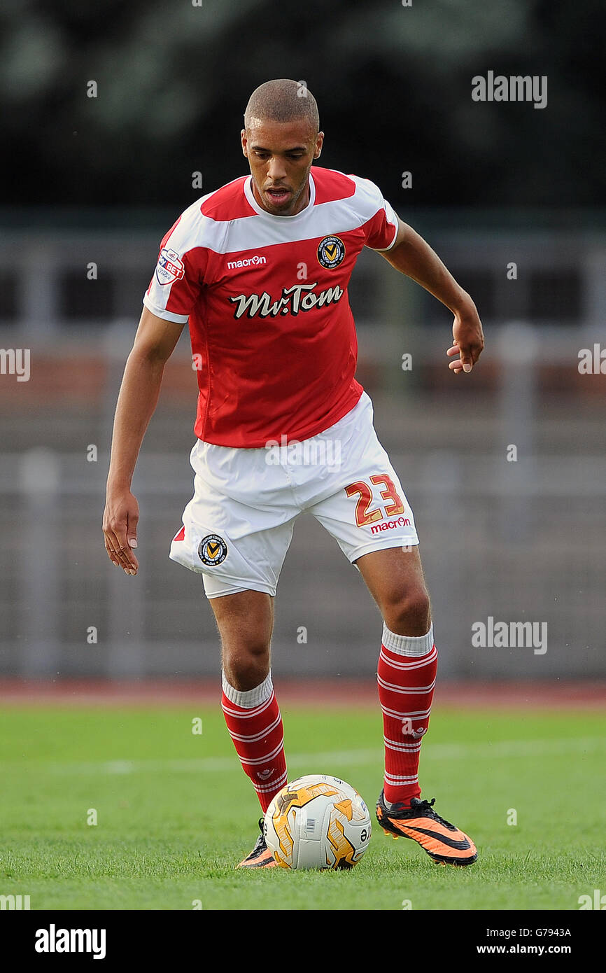 Soccer - Pre Season Friendly - Newport County v Coventry City - Spytty ...