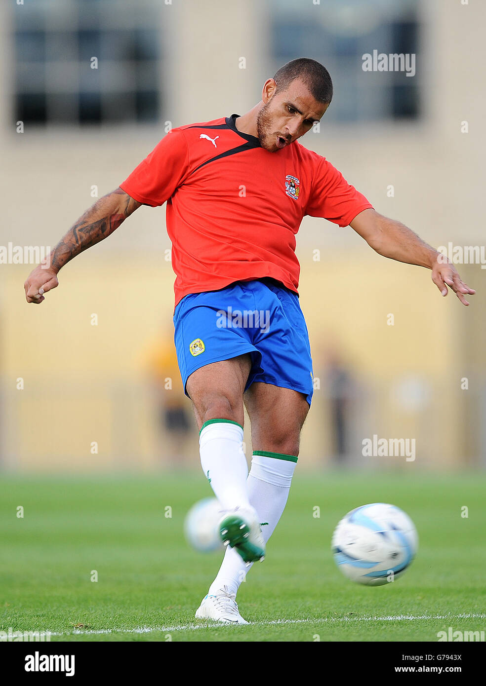 Soccer - Pre Season Friendly - Newport County v Coventry City - Spytty ...