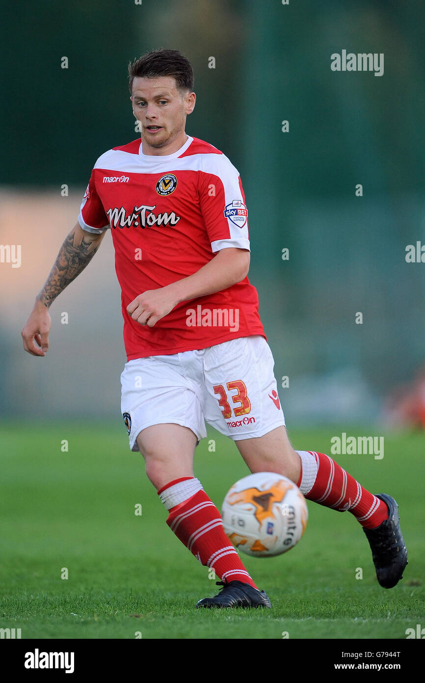 Soccer - Pre Season Friendly - Newport County v Coventry City - Spytty ...