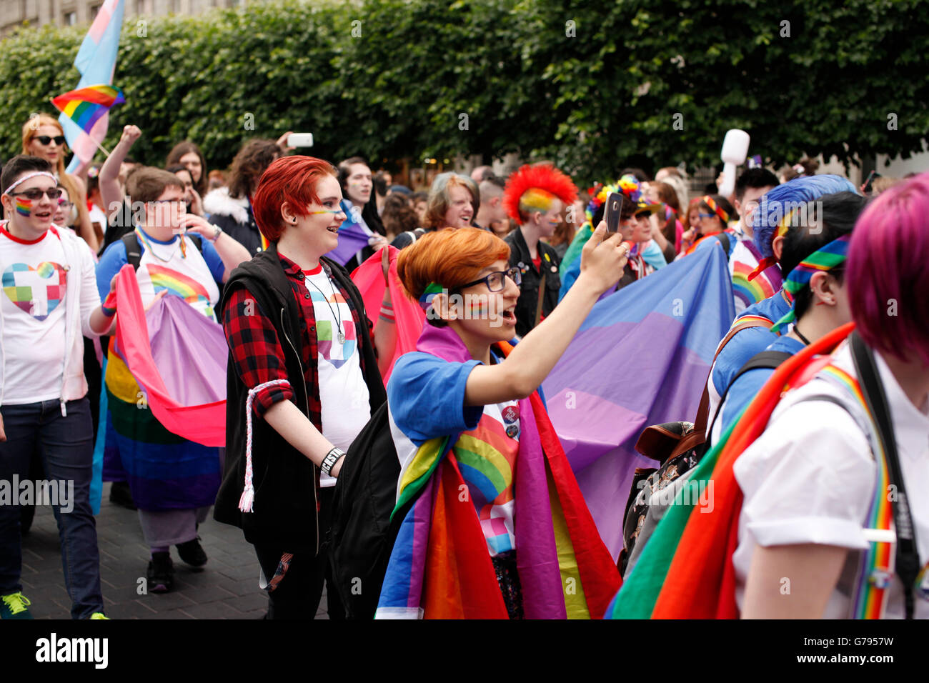 Dublin, Ireland, 2016, Parade, Pride, Gay, Human right, Politics, LGBT ...