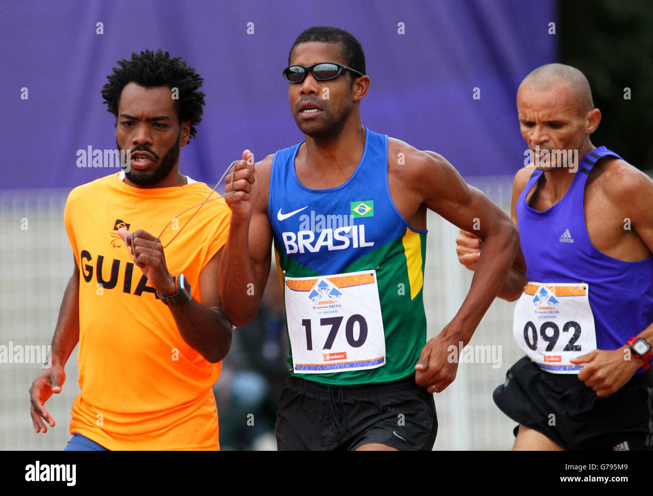 SAO PAULO, Brazil - 25/06/2016: CIRCUIT LOTTERY CASH PARALYMPIC - Odair ...