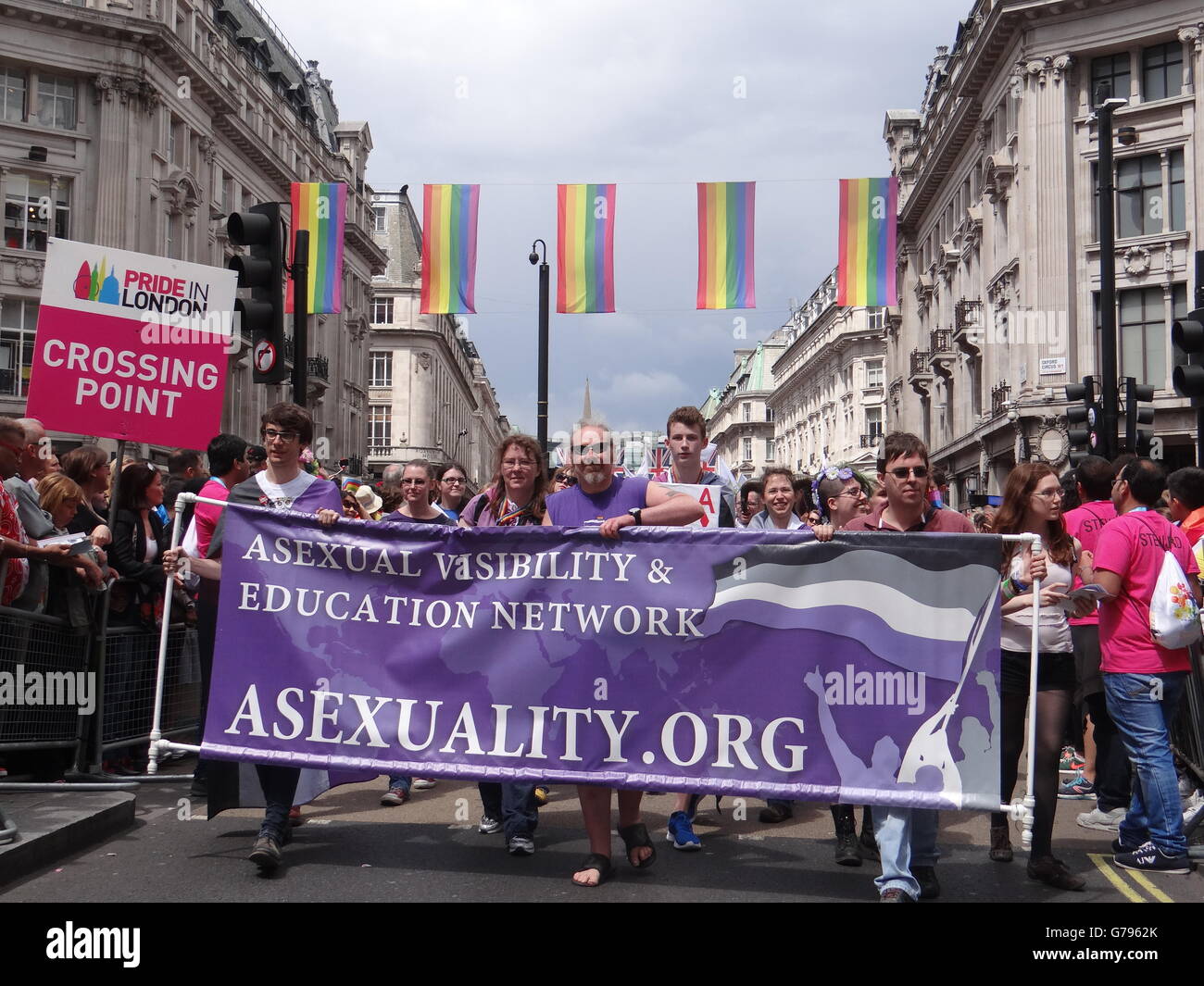 London, UK. 25th June, 2016. London Pride Parade on Oxford Circus, 25 ...
