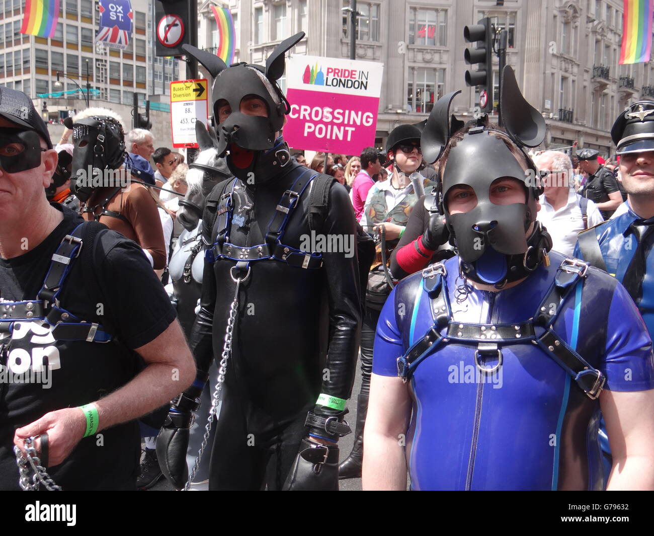 London, UK. 25th June, 2016. London Pride Parade on Oxford Circus, 25 ...