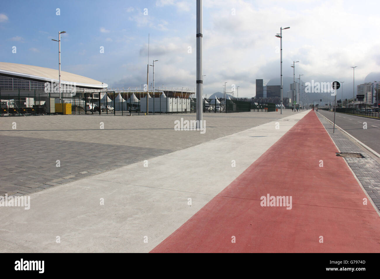 RIO DE JANEIRO, Brazil - 06/25/2016: OLYMPIC PARK AROUND RIO 2016 ...