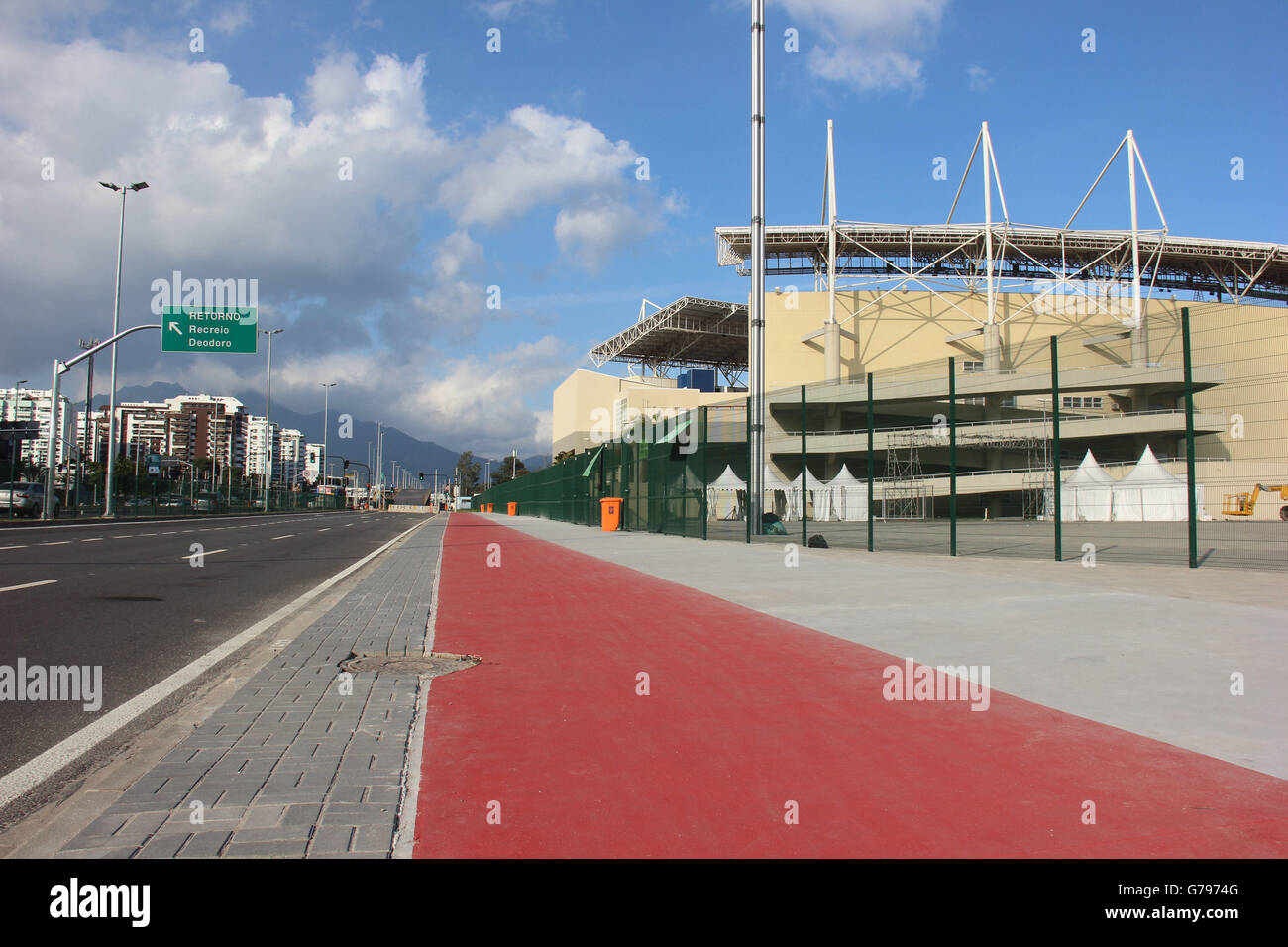 RIO DE JANEIRO, Brazil - 06/25/2016: OLYMPIC PARK AROUND RIO 2016 ...