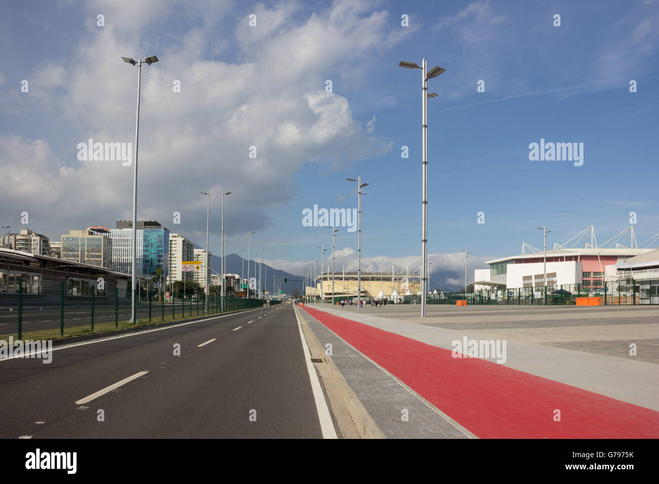 RIO DE JANEIRO, Brazil - 06/25/2016: OLYMPIC PARK AROUND RIO 2016 ...