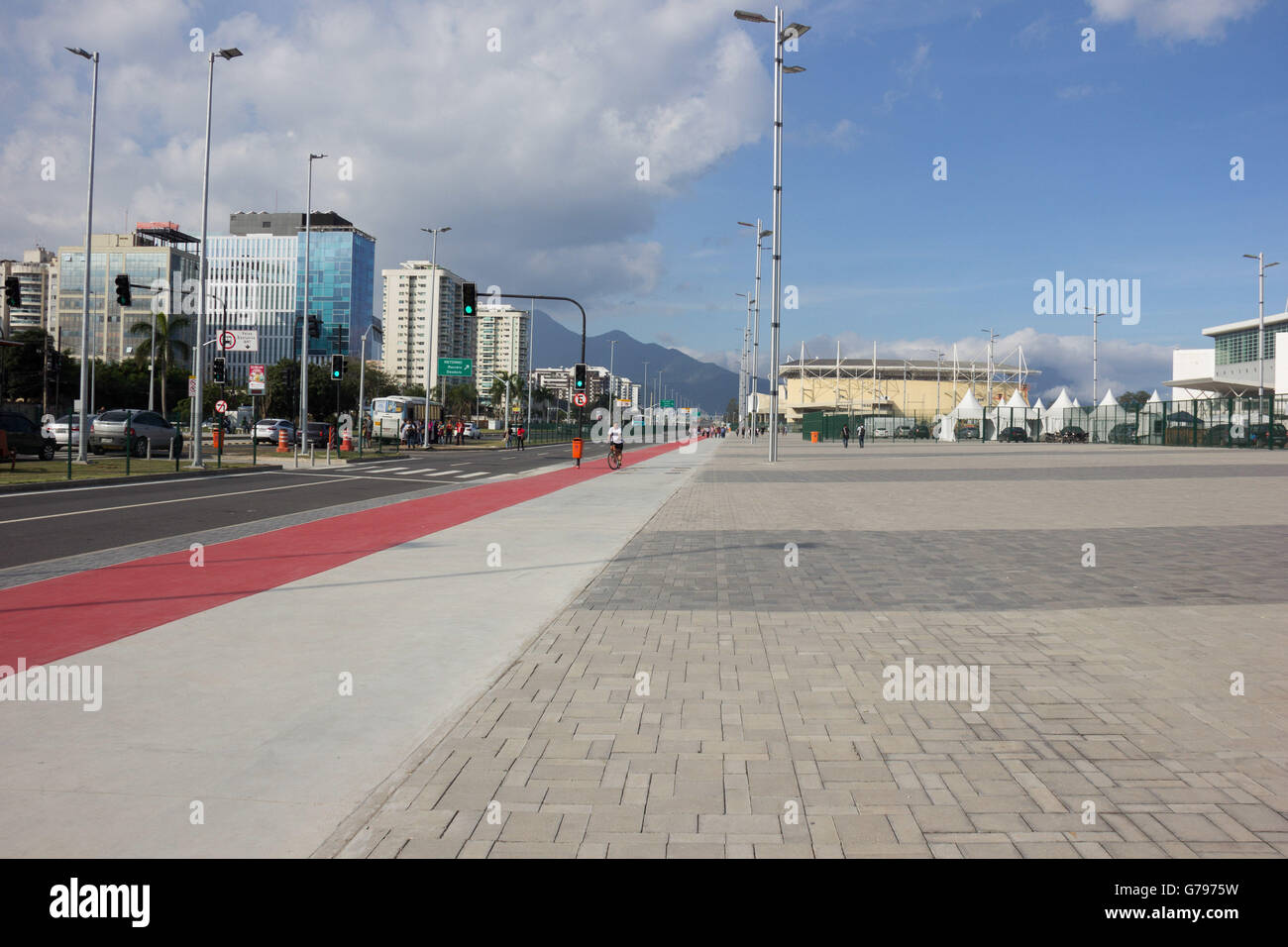 RIO DE JANEIRO, Brazil - 06/25/2016: OLYMPIC PARK AROUND RIO 2016 ...