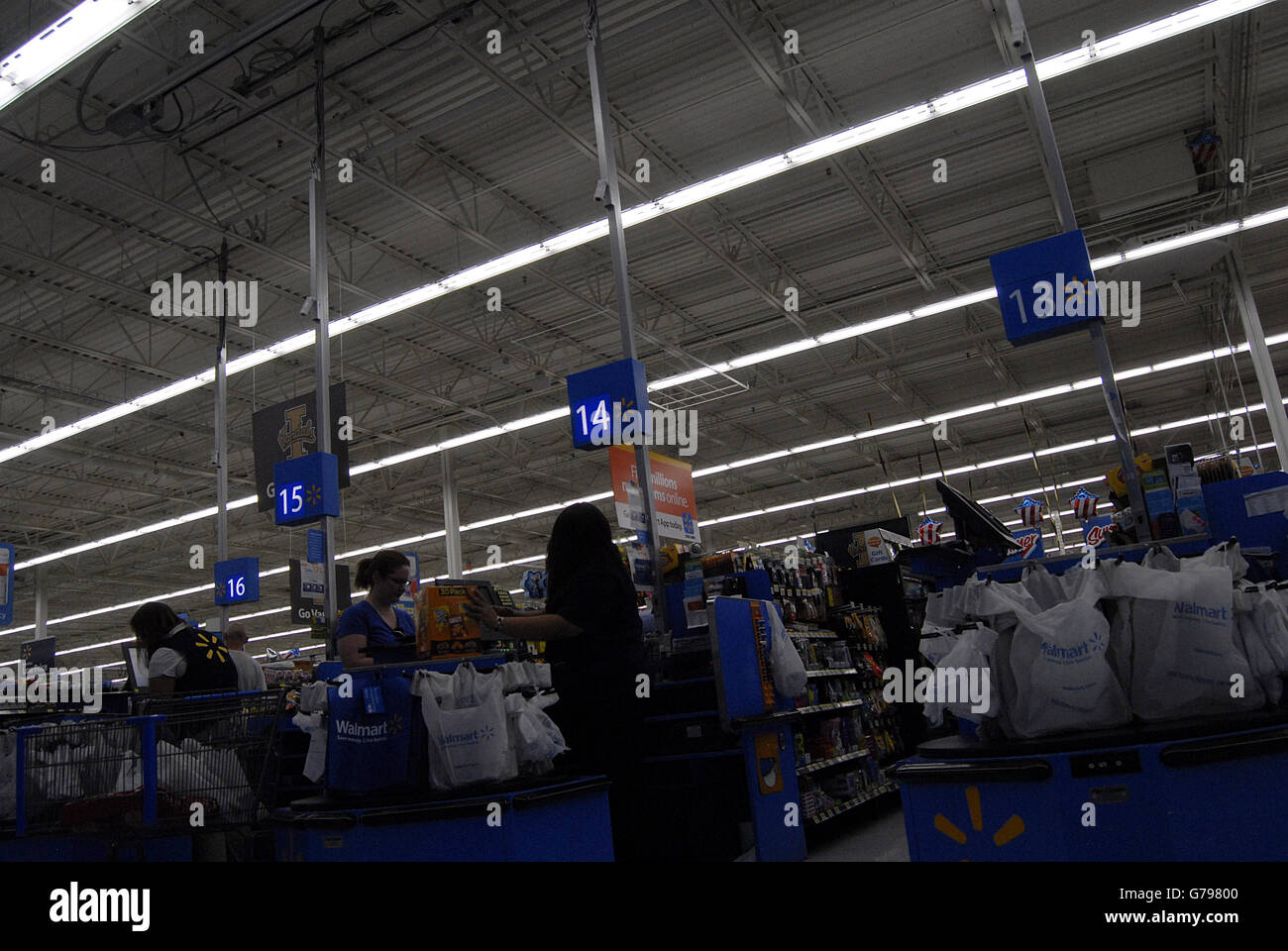 Moscow, USA. 25th June, 2016. Walmart store in Moscow, Idaho, USA ...