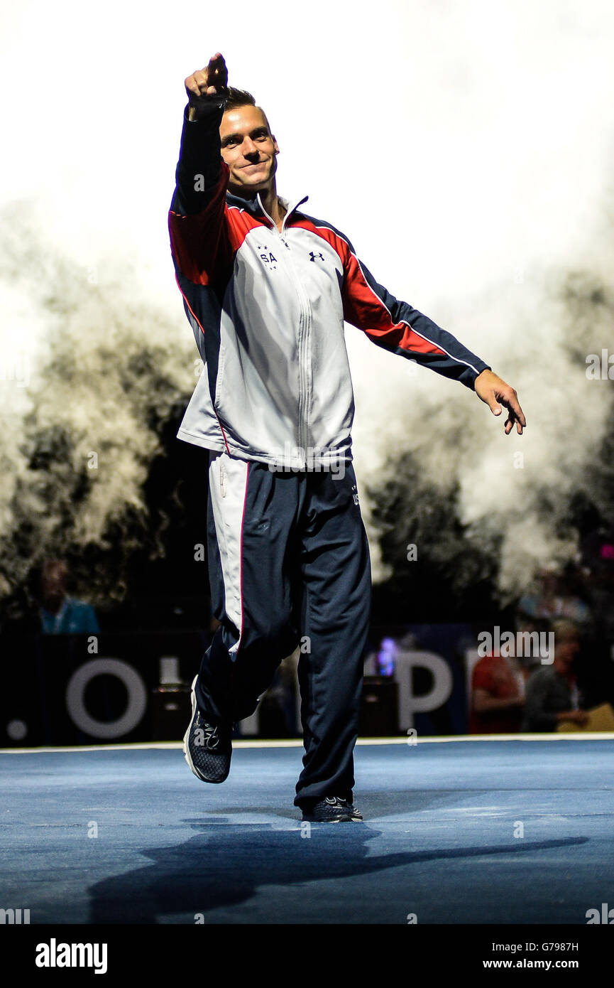 Team introduced gymnastics hi-res stock photography and images - Alamy