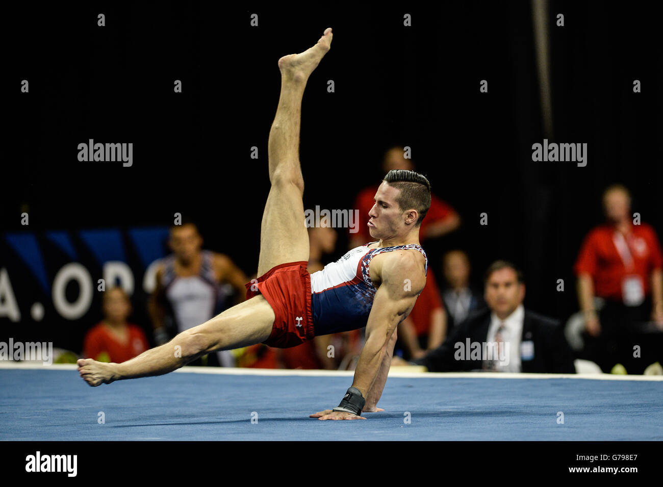 St. Louis, Missouri, USA. 25th June, 2016. ALEX NADDOUR competes on the ...