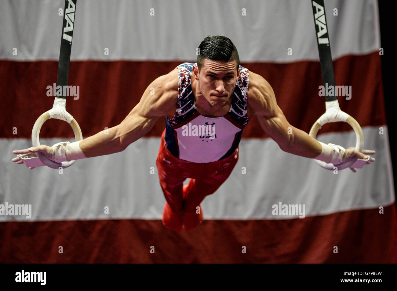 St. Louis, Missouri, USA. 25th June, 2016. ALEX NADDOUR competes on the ...