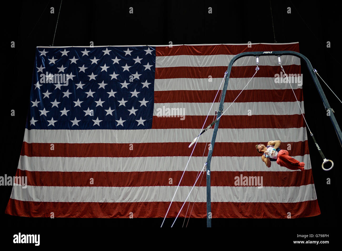 St. Louis, Missouri, USA. 25th June, 2016. SAM MIKULAK competes on the ...