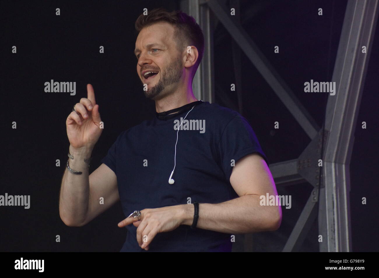 London, England. 25 June 2016.Pride In London 2016: BSL (British Sign ...