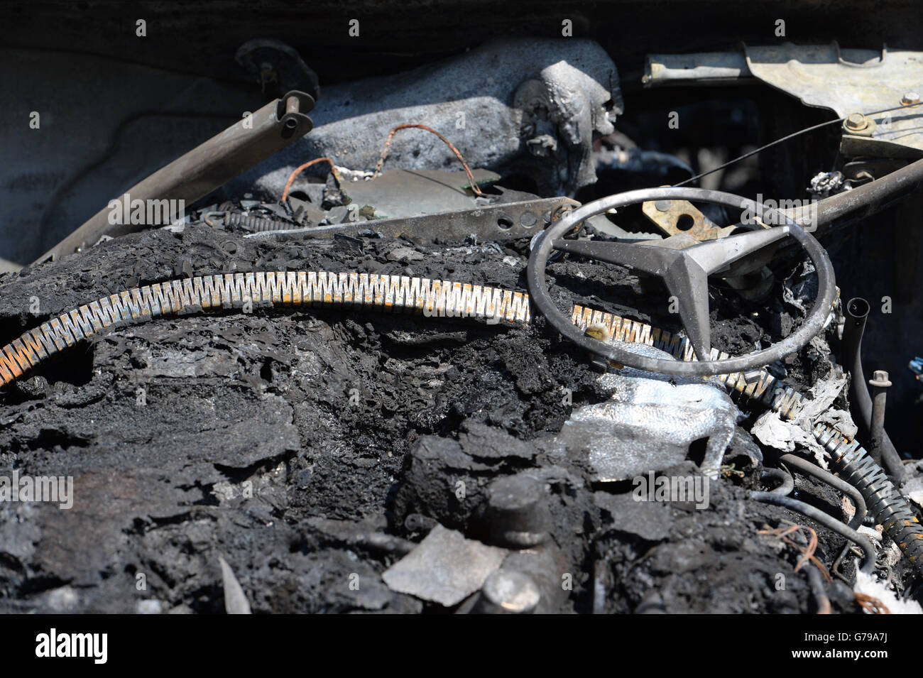 Berlin, Germany. 26th June, 2016. A Mercedes emblem seen in the engine ...
