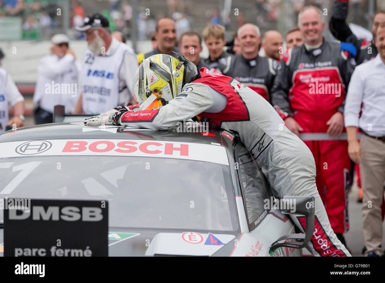 Nuremberg, Germany. 26th June, 2016. Swiss DTM racing driver Nico ...