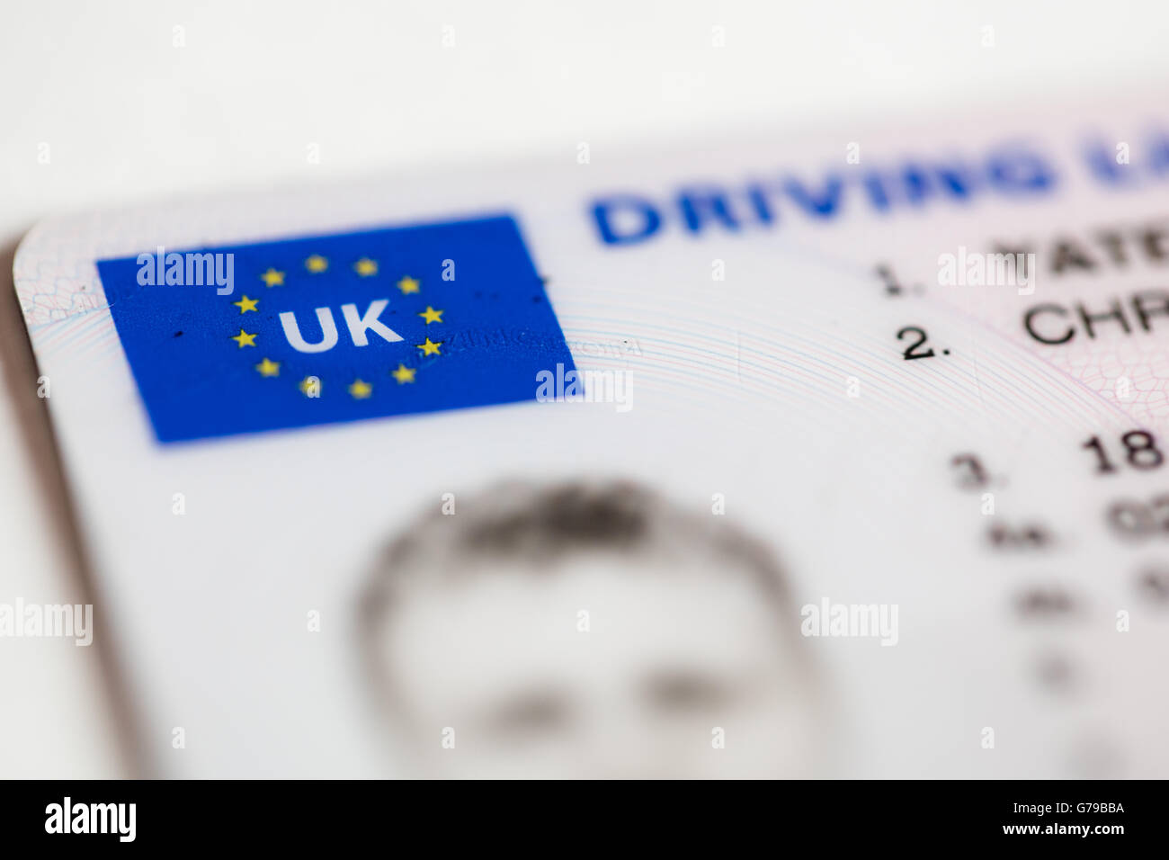 Uk driving licence eu hi-res stock photography and images - Alamy