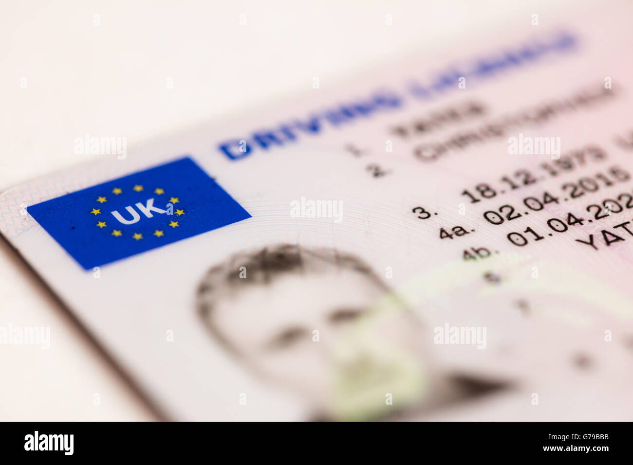 Uk Driving Licence High Resolution Stock Photography and Images - Alamy