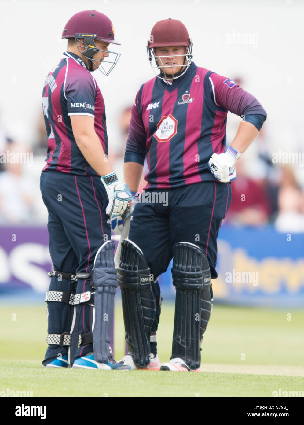 County Cricket Ground, Northampton, UK. 26th June, 2016. Natwest T20 ...