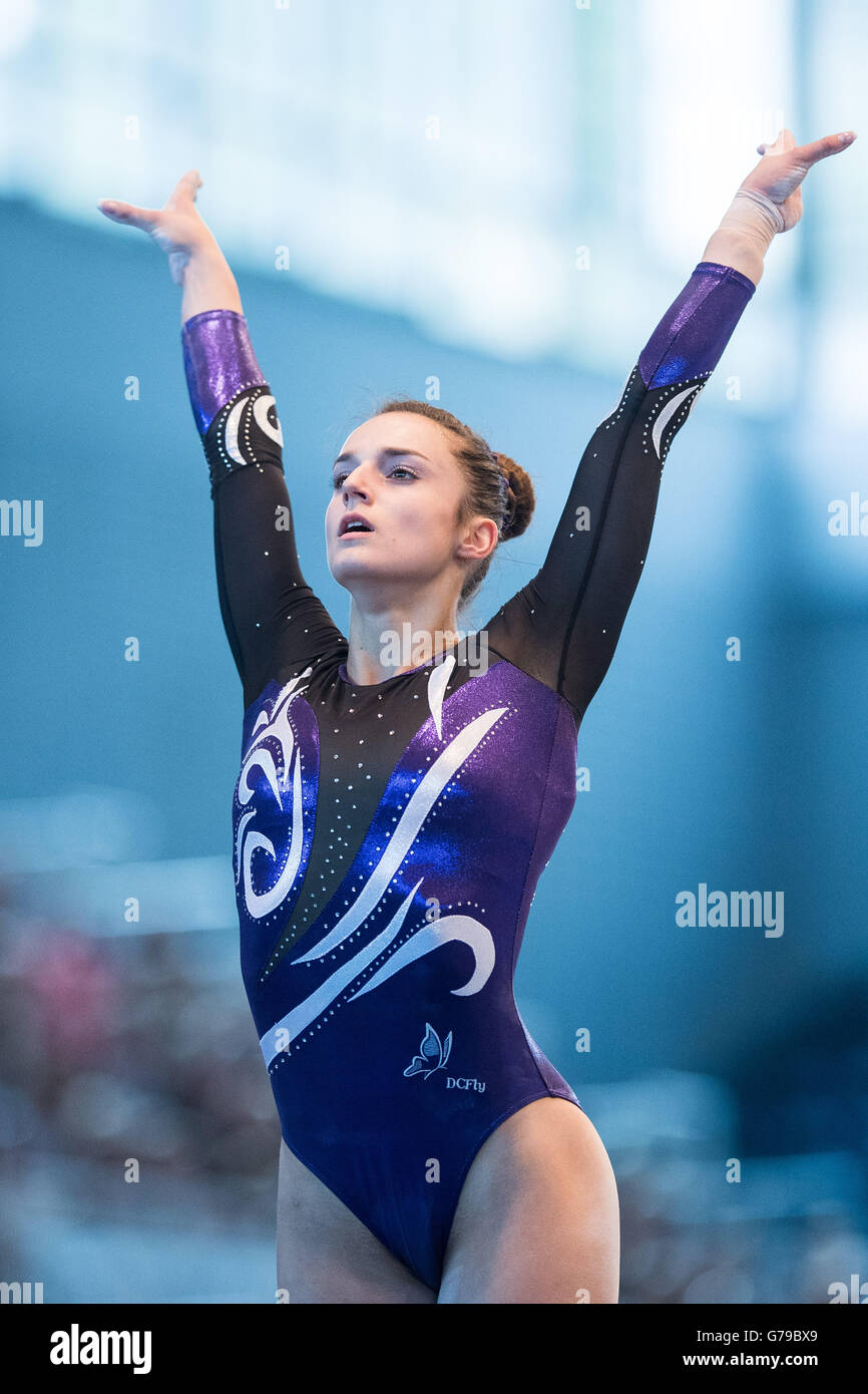 Hamburg, Germany. 26th June, 2016. Pauline Schaefer of TV Pflugscheid ...