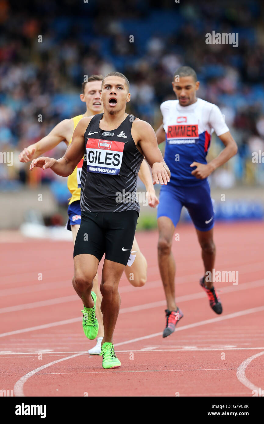 Birmingham, UK. 26th June, 2016. Elliot GILES 800m Men Final; 2016 ...