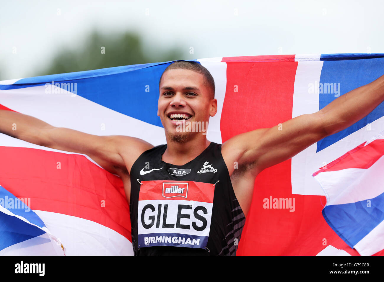 Birmingham, UK. 26th June, 2016. Elliot GILES 800m Men Final; 2016 ...