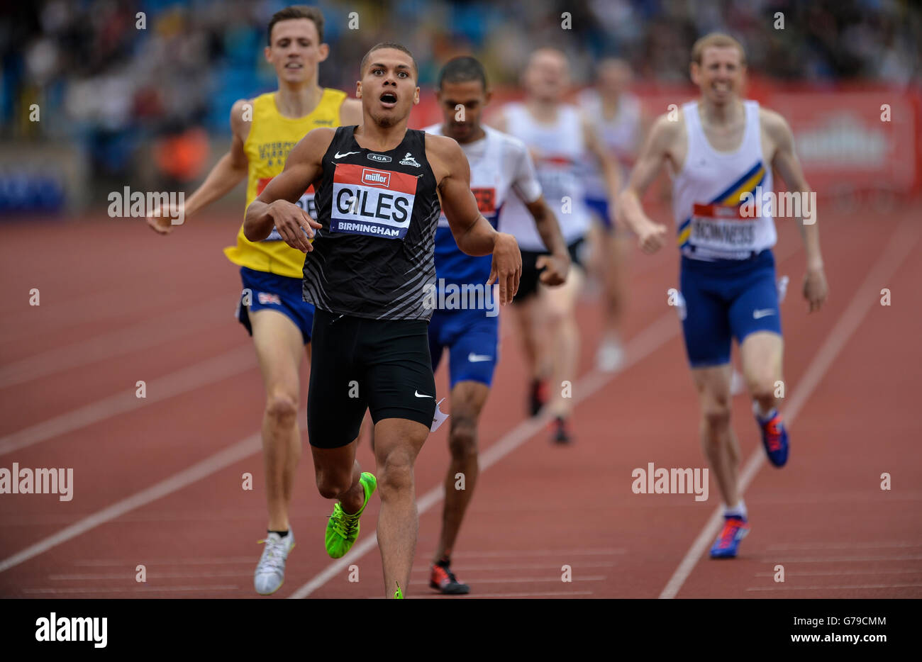 26.06.2016. Alexander Stadium, Birmingham, England. British Athletics ...