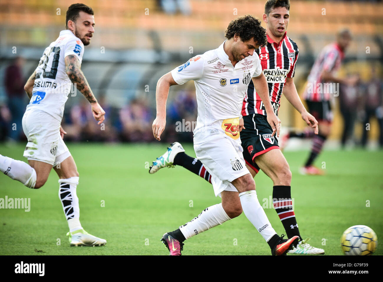 Sao paulo SP - 06/26/2016. Santos x S?o Paulo.Vitor Ferraz dos Santos ...