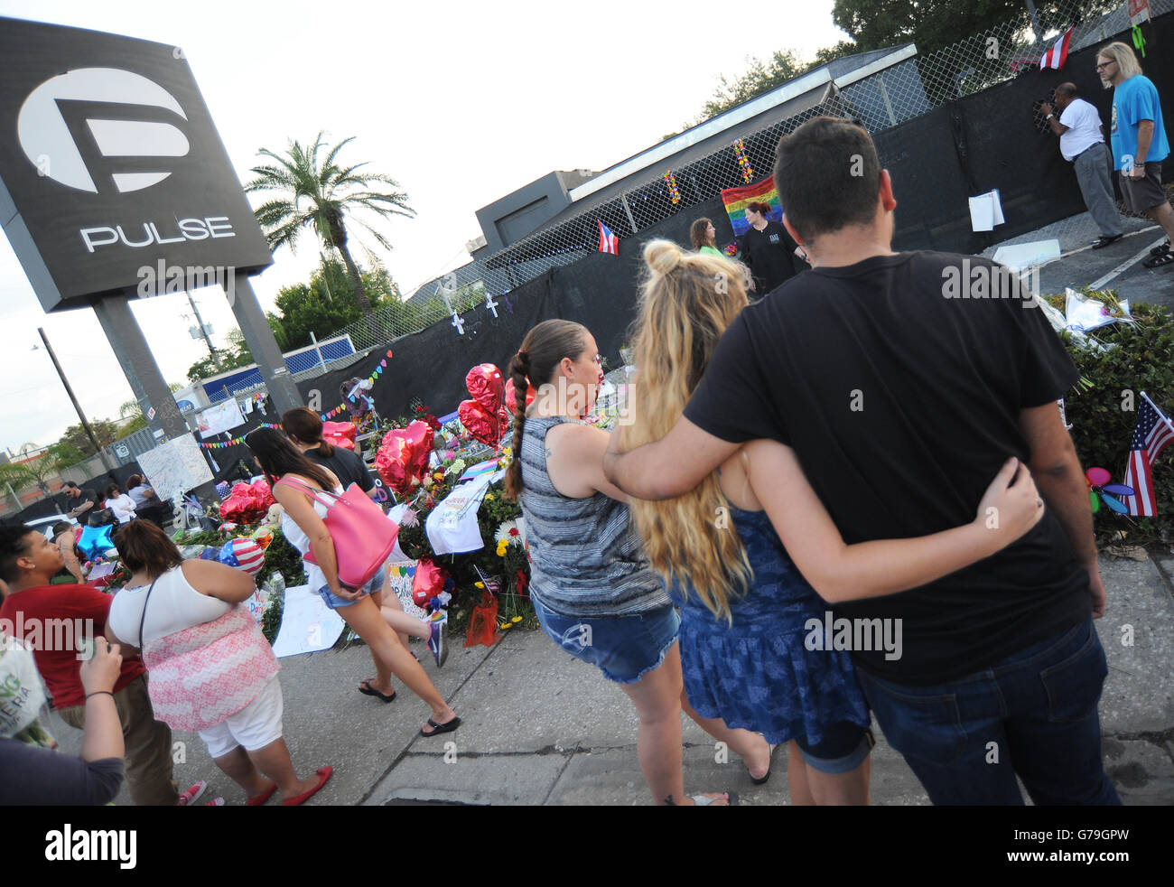 Pulse nightclub memorial hi-res stock photography and images - Alamy