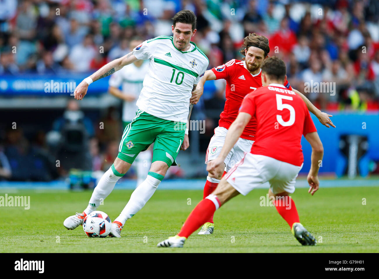 Paris, France. © D. 25th June, 2016. Kyle Lafferty (NIR) Football ...