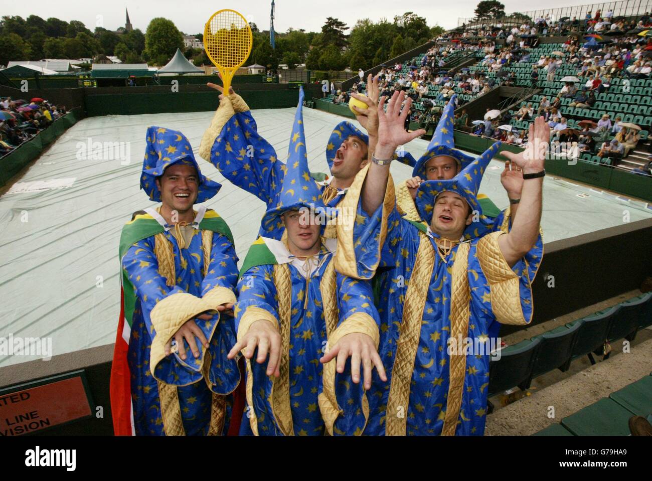 A group of South African wizards cast spell for the sun to return to ...